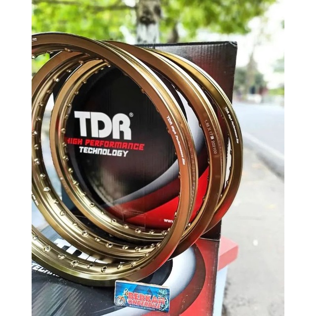 Jual Velg pelk TDR WM Hitam Silver Gold Titan 185 160 ring 17 | Shopee ...