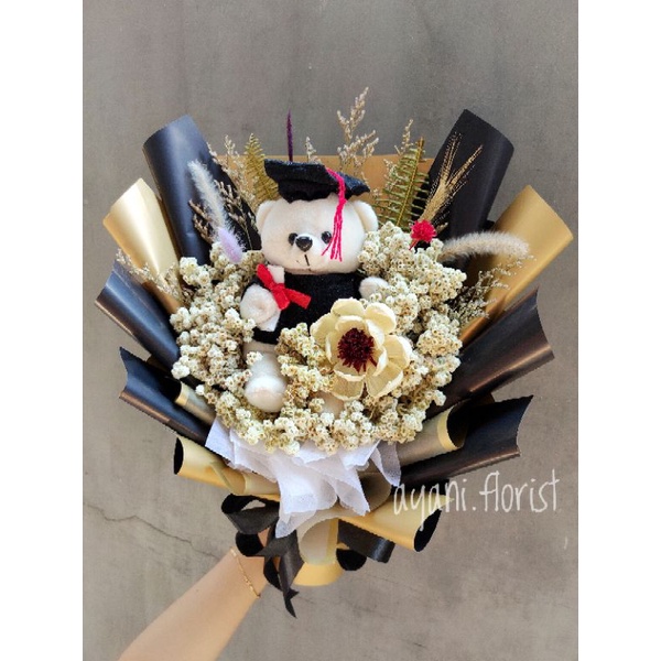 Jual Buket bunga Edelweis | Bunga Kering | Bunga Wisuda | Edelweis ...