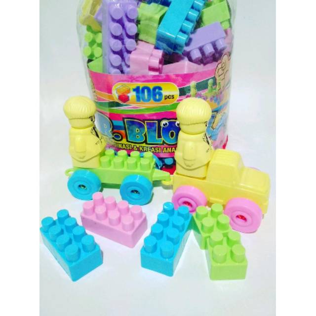 Jual mainan edukasi anak mainan lego mainan blok lego mainan bongkar ...