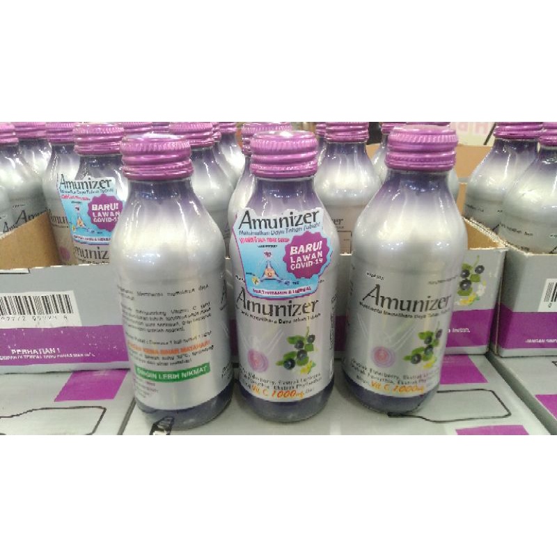 Jual Amunizer 140ml Minuman Vitamin menjaga kesehatan dan stamina tubuh ...