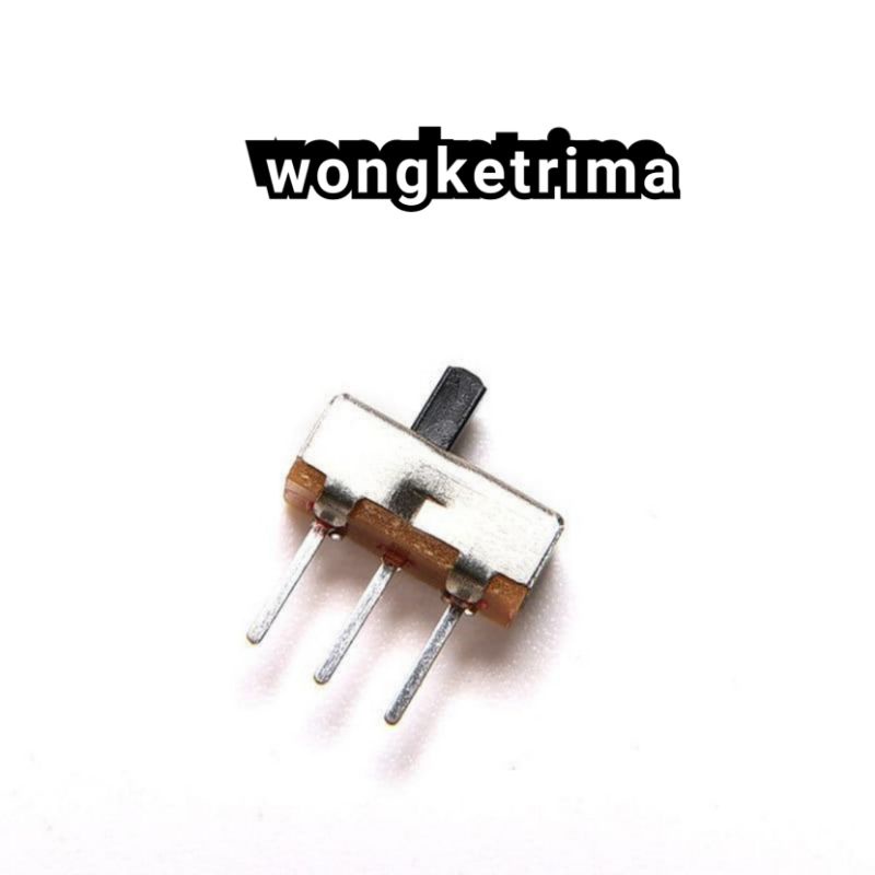 Jual saklar geser kecil kaki 3 SPDT 3 pin | Shopee Indonesia