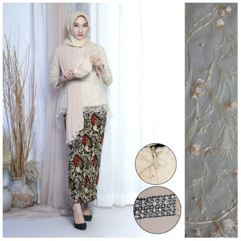 Jual EL KEBAYA SELENDANG MODERN _ STELAN KEBAYA WISUDA _ KEBAYA PESTA ...