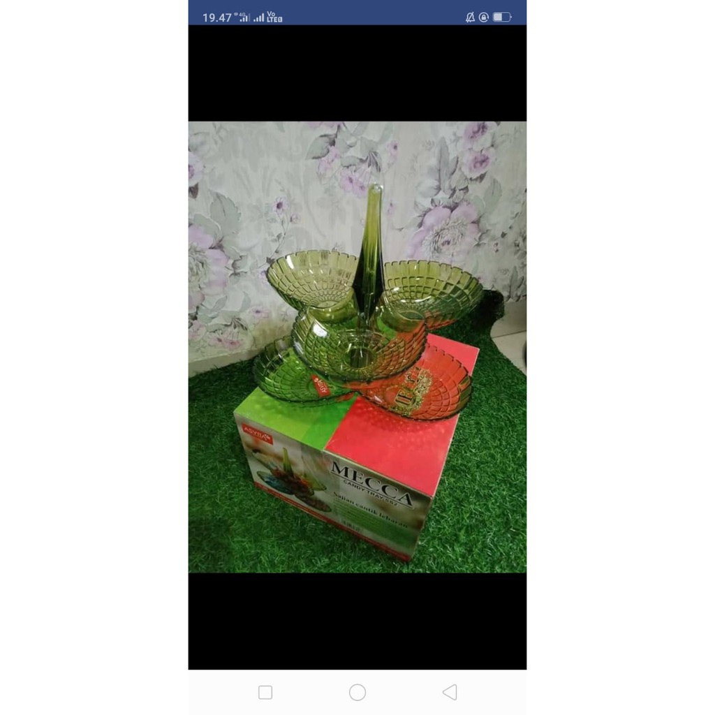 Jual Wadah permen tebal daun cantik | Shopee Indonesia