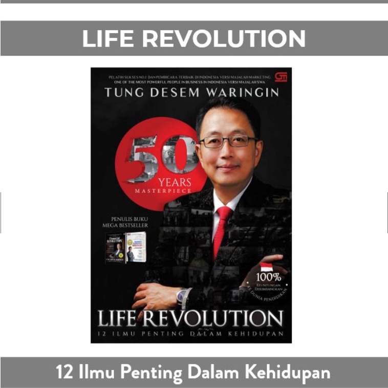 Jual Life Revolution Tung Desem Waringin : 12 Ilmu Penting Dalam ...