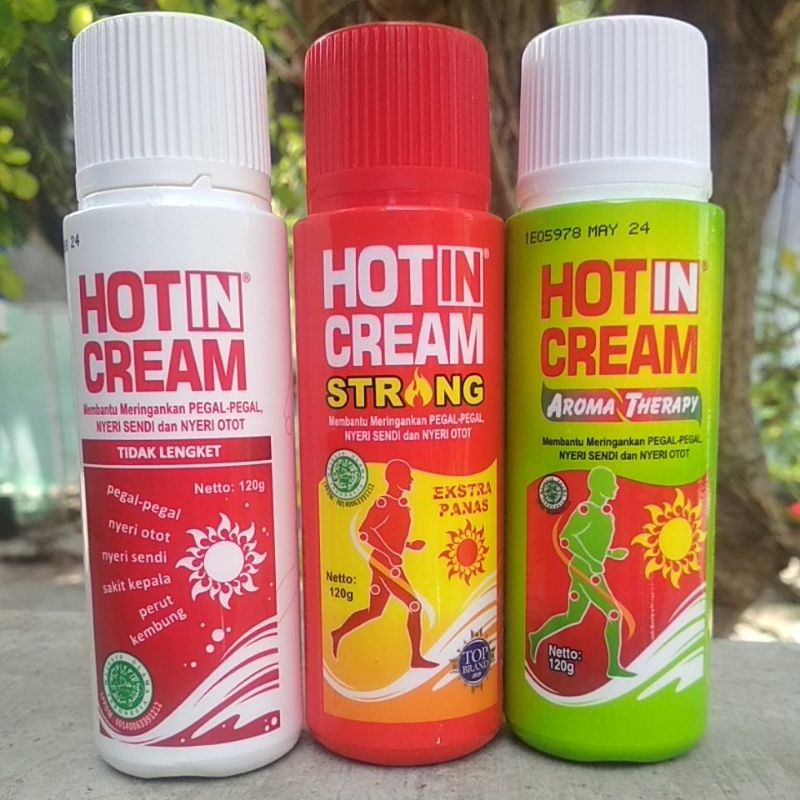 Jual HOT IN CREAM BOTOL 120gr / OBAT NYERI OTOT/OBAT PEGAL PEGAL ...