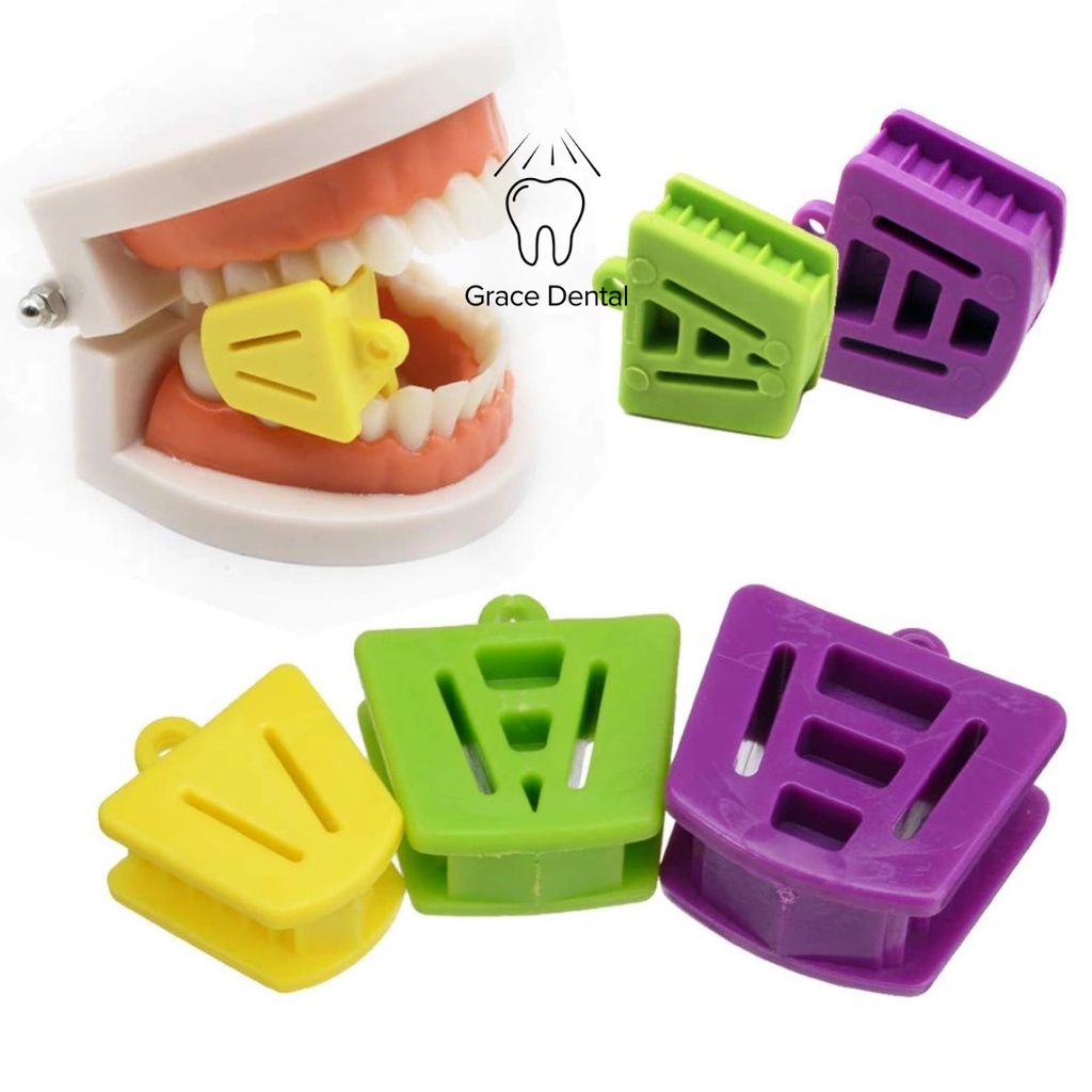 Jual Dental Bite Block / Penyangga Mulut Gigitan Pengganjal Biteblock ...