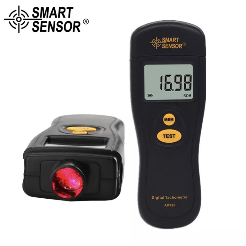 Jual Smart Sensor AR926 Digital Laser Tachometer 2.5~99999RPM LCD ...