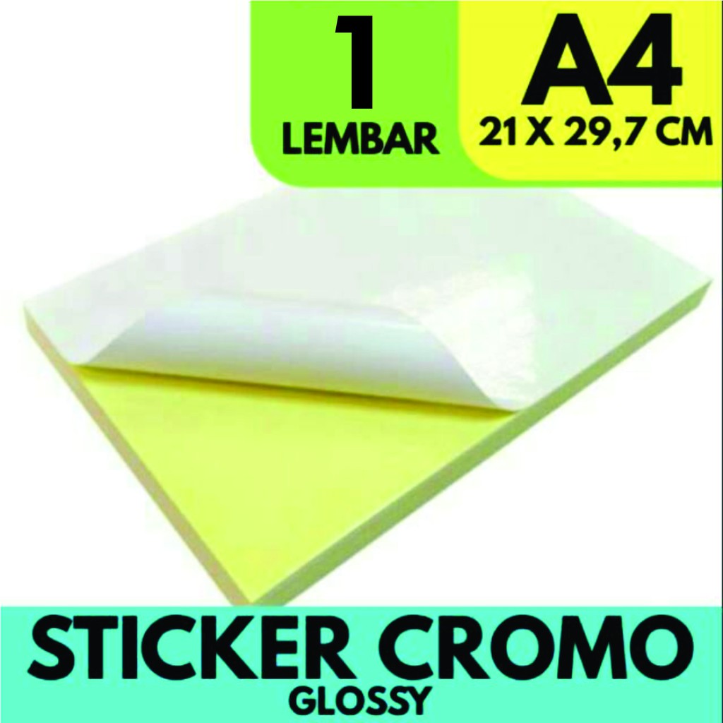 Jual Stiker Cromo / stiker kromo a4 min order 50 lembar | Shopee Indonesia