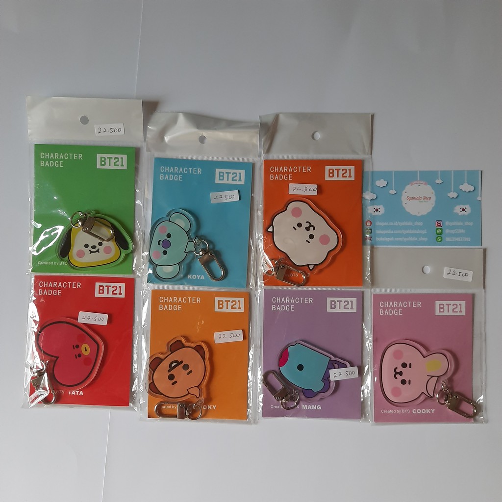 Jual KEYCHAIN BT21 BABY GANCI BABY BT21 | Shopee Indonesia
