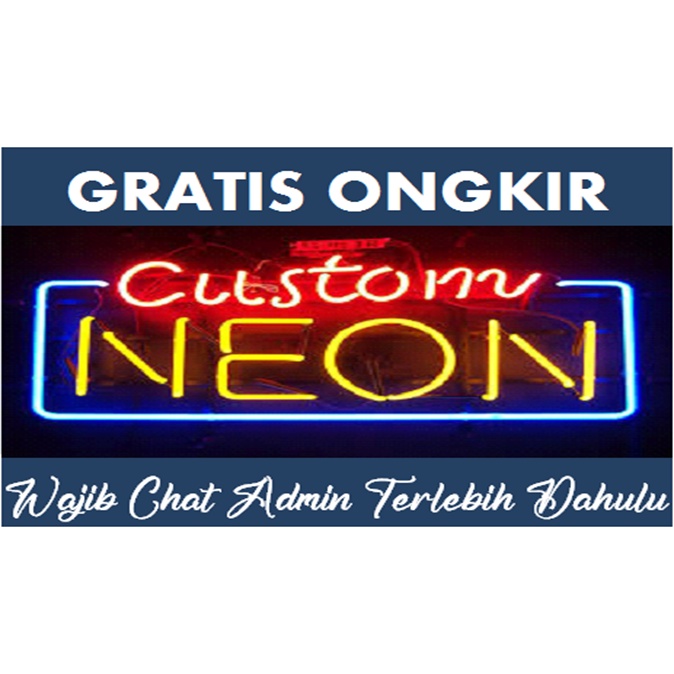 Jual Custom Neon Sign Desain sesuka anda | Shopee Indonesia