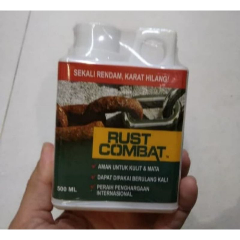 Jual rust combat cairan perontok karat 500ml | Shopee Indonesia