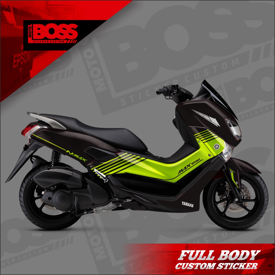 Jual Decal Sticker Stiker Yamaha Nmax 2016 2017 2018 2019 Full Body ...