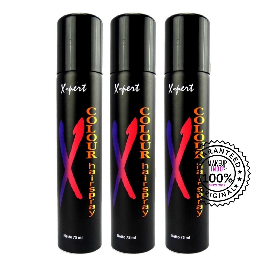 Jual X-PERT COLOUR HAIR SPRAY 75ML | Shopee Indonesia