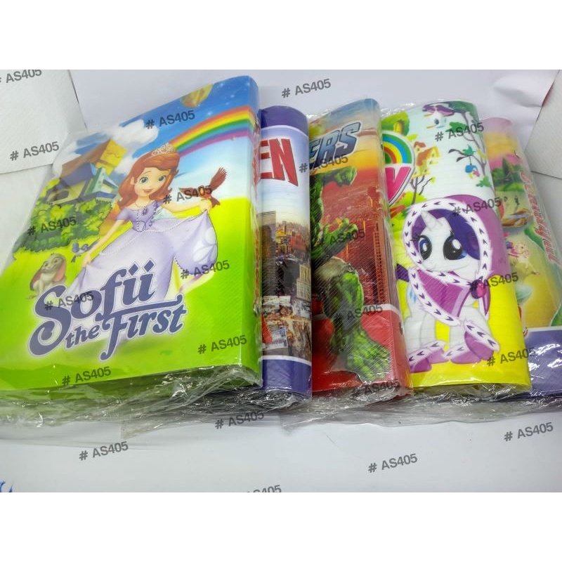 Jual Map Binder A5 Fancy Kartun Disney Princess Spiderman | Shopee ...