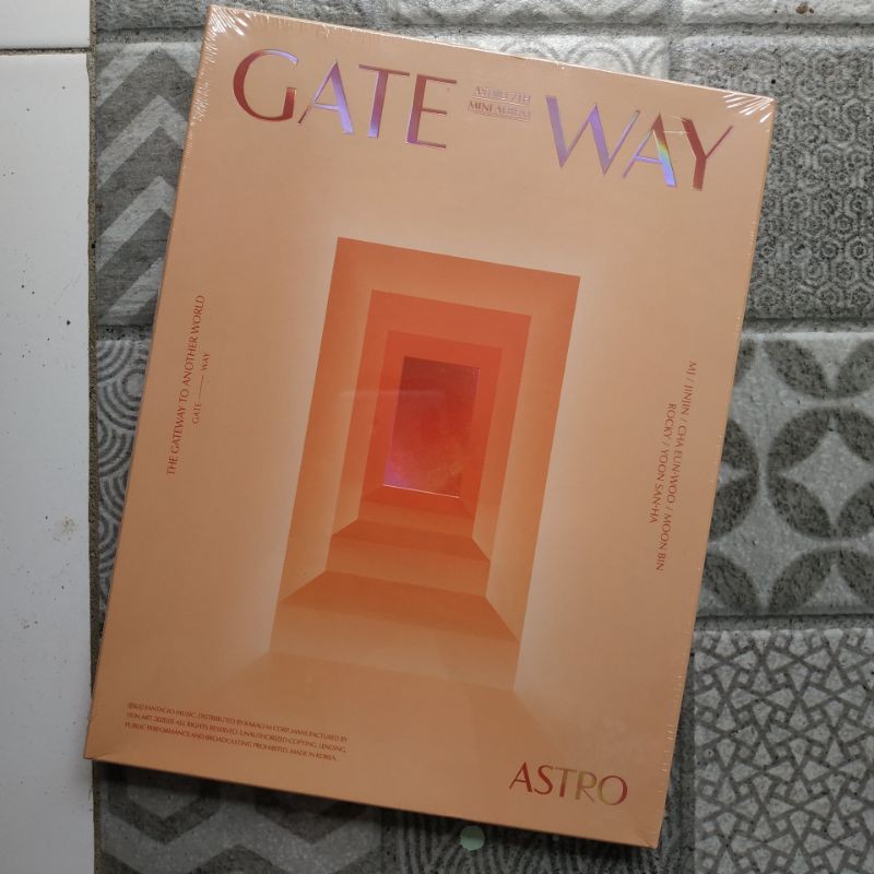 Jual Astro 7th Mini Album "Gateway" - Time Traveler Ver. Sealed ...