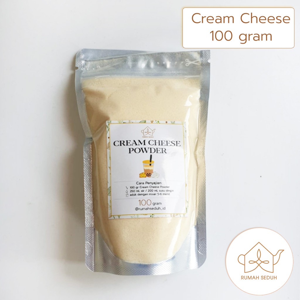 Jual 100gr Creamy Cheese Foam Powder, Cream Cheese Topping Boba Minuman ...