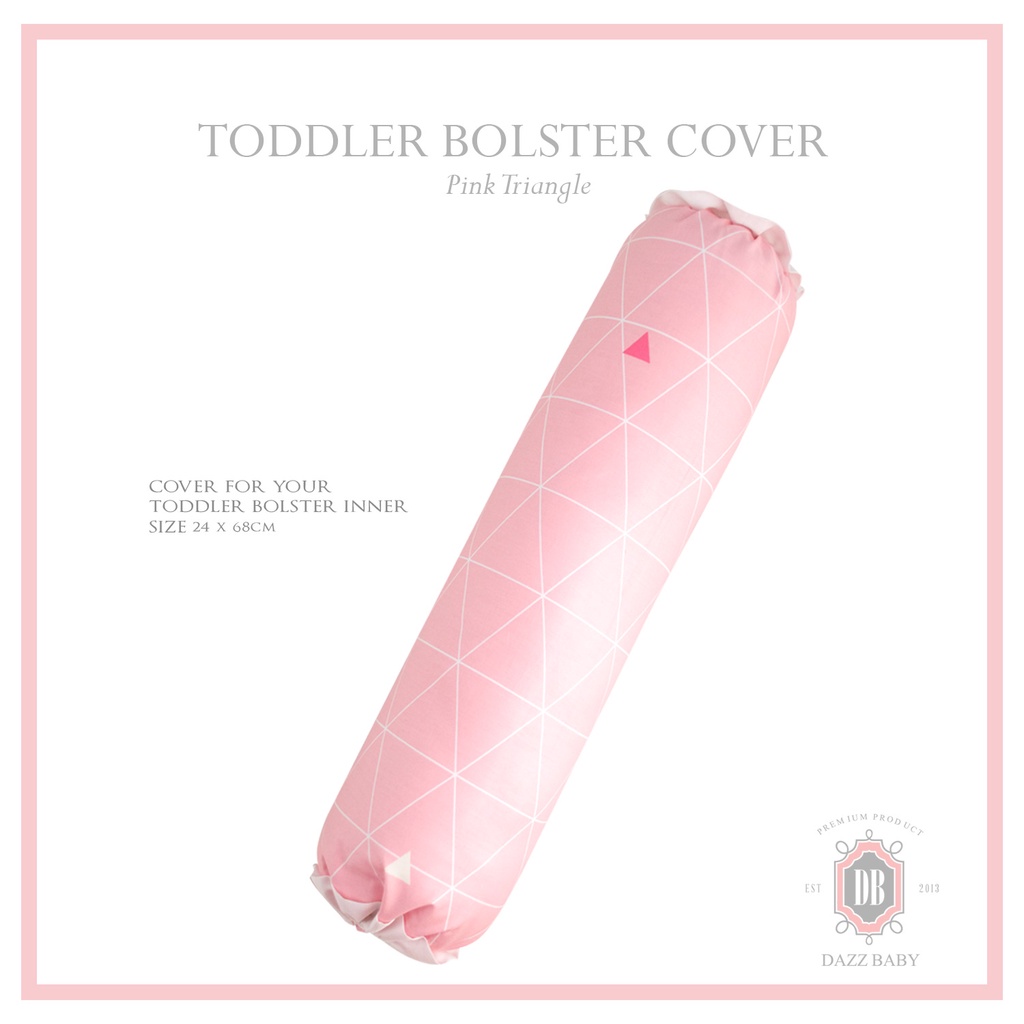 Jual Sarung Guling Balita Premium Katun Motif Pink Triangle Dazz Baby ...