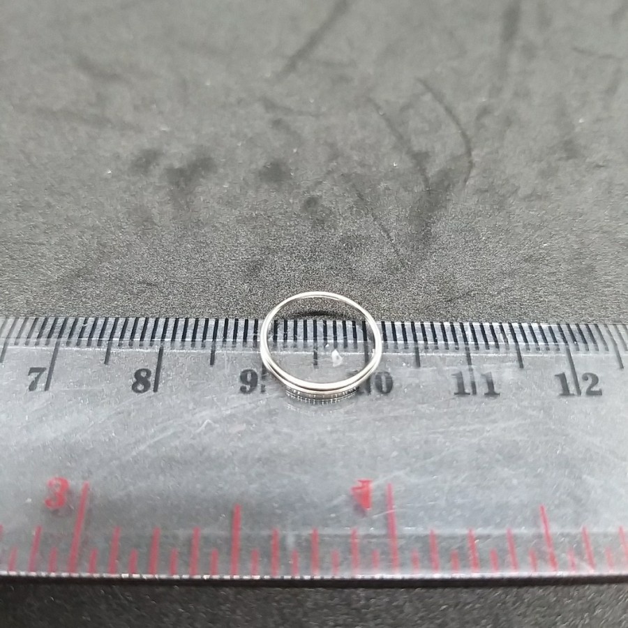 Jual Ring Bulat / Ring O Double DL 1.2cm Tipis isi 12 pcs | Shopee ...