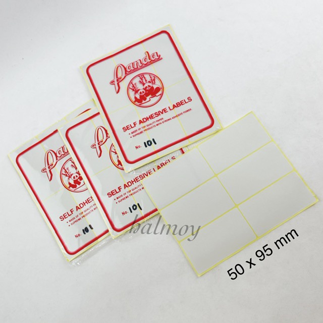 Jual STICKER LABEL / NAMA NO. 101 50 X 95 MM ( 7 LEMBAR ) | Shopee ...