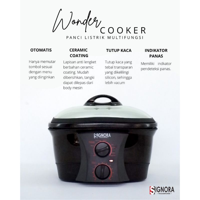 Jual WONDER COOKER SIGNORA | Shopee Indonesia
