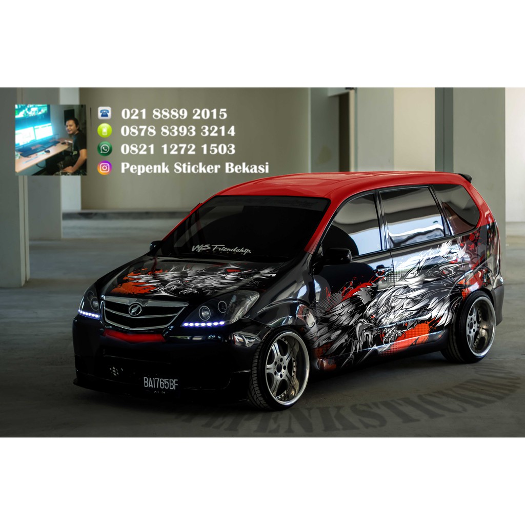 Jual sticker mobil avanza | Shopee Indonesia