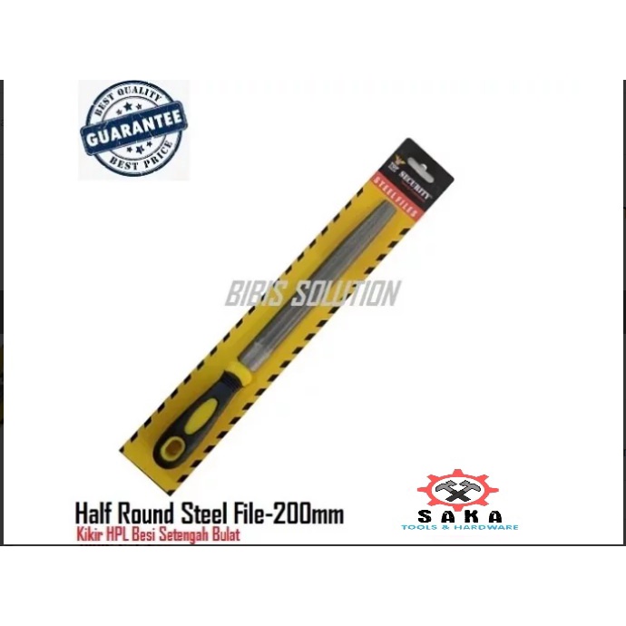 Jual Kikir Parut Kikir Besi Kikir HPL Setengah Bulat Half Round Files 8 ...