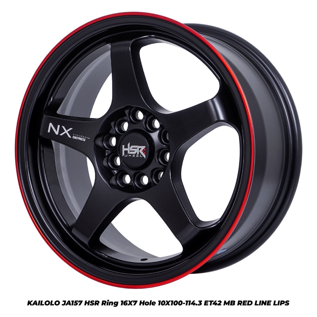 Jual Velg Mobil Racing Palang 5 Hsr Kailolo R16 X 7 Pcd 5 X 100 / 114.3 ET 42 Untuk Xpander ...