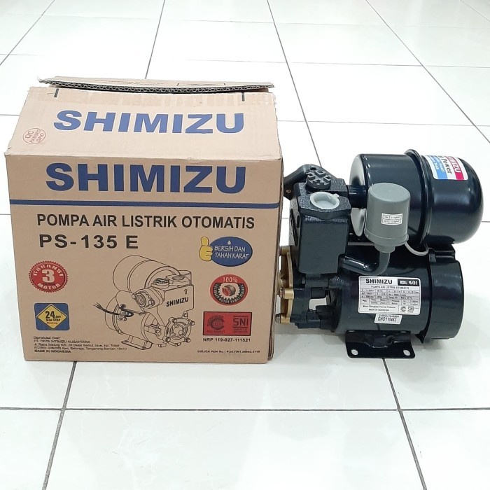 Jual Mesin Pompa Air Shimizu PS 135 E PS135 E Otomatis Tabung SNI ...