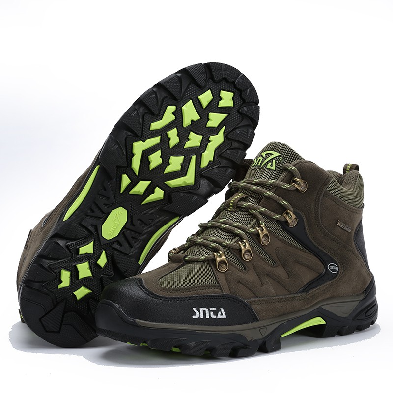 Jual Sepatu Gunung Snta 469 Green Adventure Trekking/Hiking/Outdoor ...