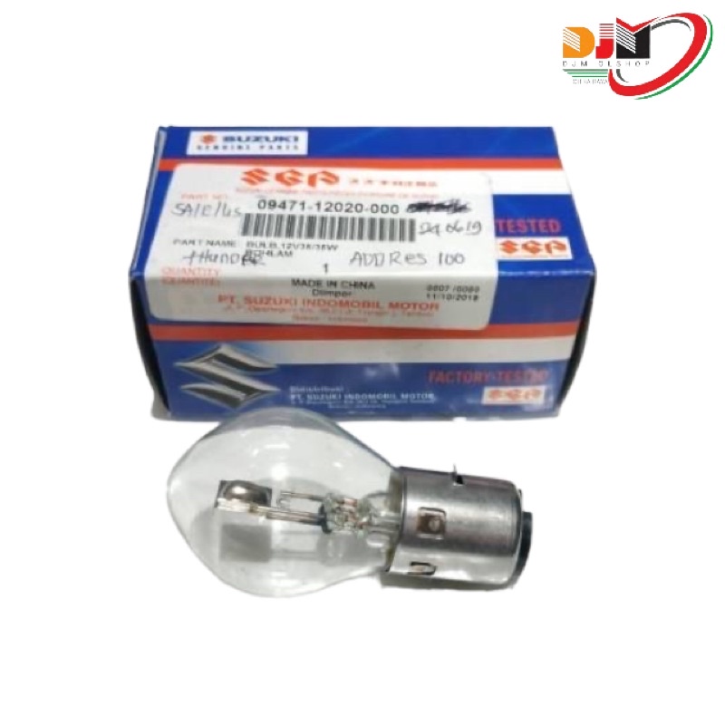 Jual Bohlam Lampu Depan Thunder 125 Original SGP 09471-12020-000 ... Jual Bohlam Lampu Depan Thunder 125 Original SGP 09471-12020-000 ...