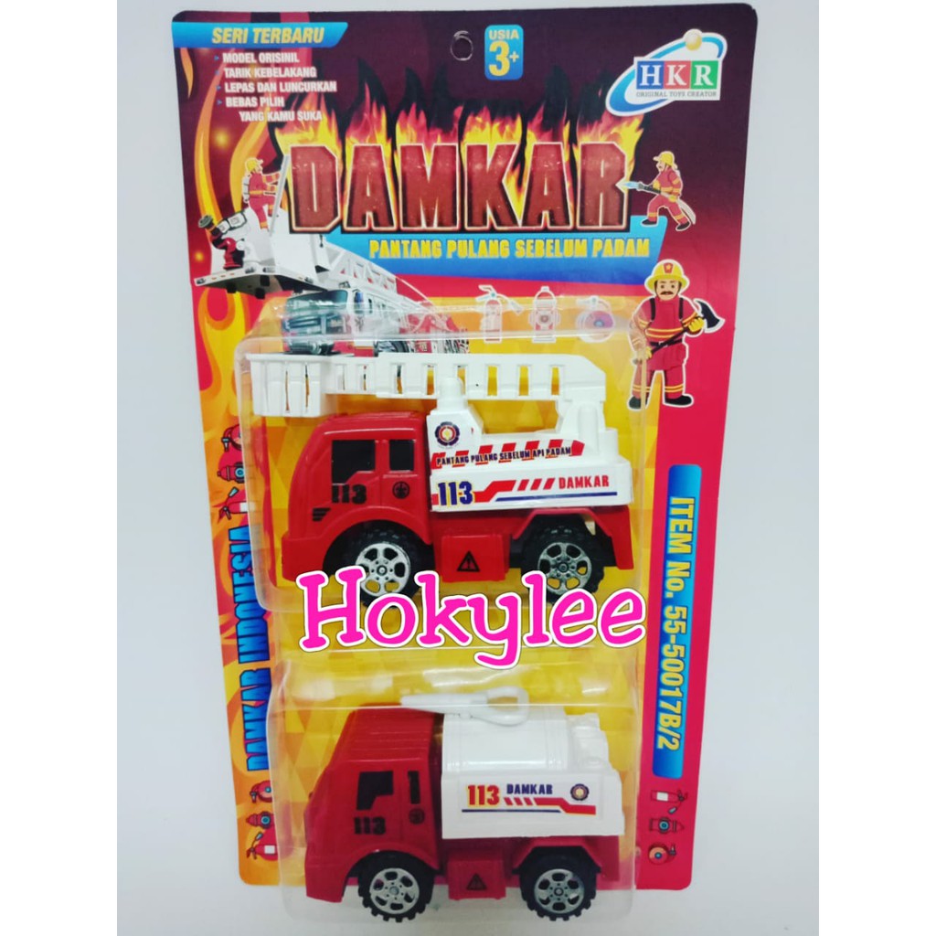 Jual MAINAN MOBIL MINI DAMKAR MOBIL PEMADAM KEBAKARAN | Shopee Indonesia