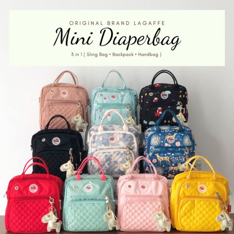 Jual 10.10 CRAZY SALE !! TAS DIAPER MINI Original Mini Diaperbag ...