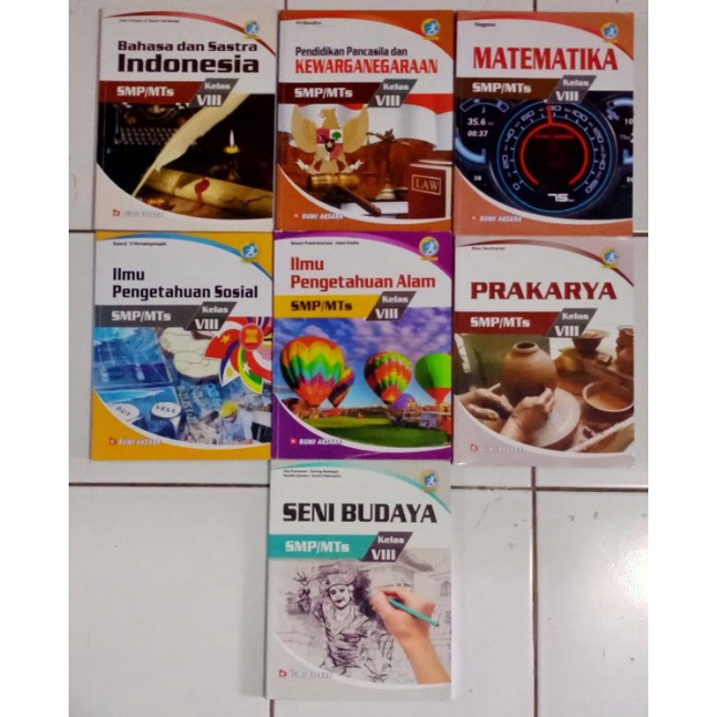 Jual Buku Paket pelajaran kelas 8 SMP/MTs K13 revisi Bumi Aksara | Shopee Indonesia