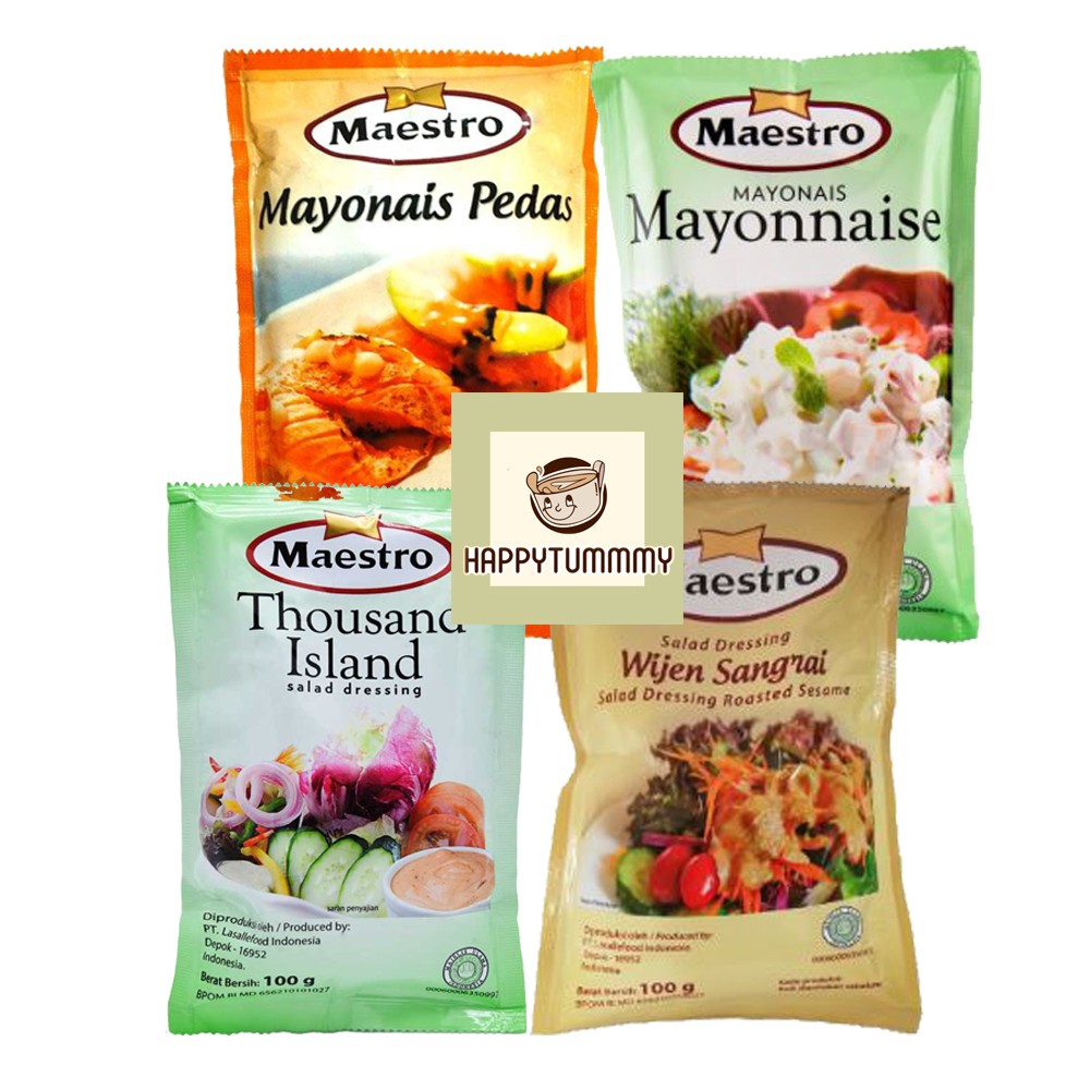 Jual Maestro Mayonaise Mayones Maestro All Variant | Shopee Indonesia