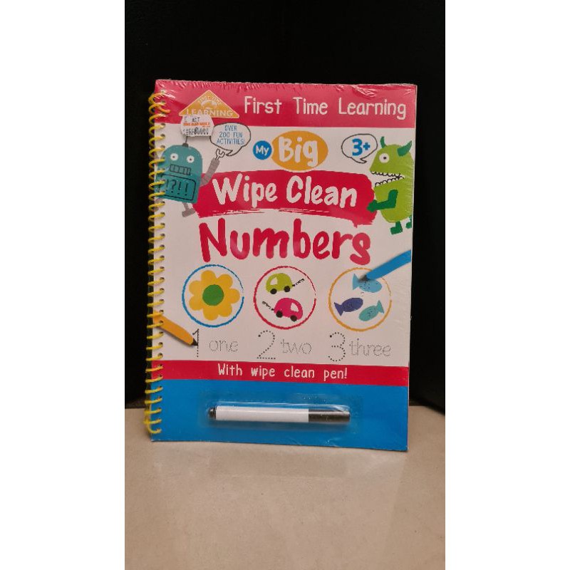 Jual First Time Learning Wipe Clean Numbers | Shopee Indonesia