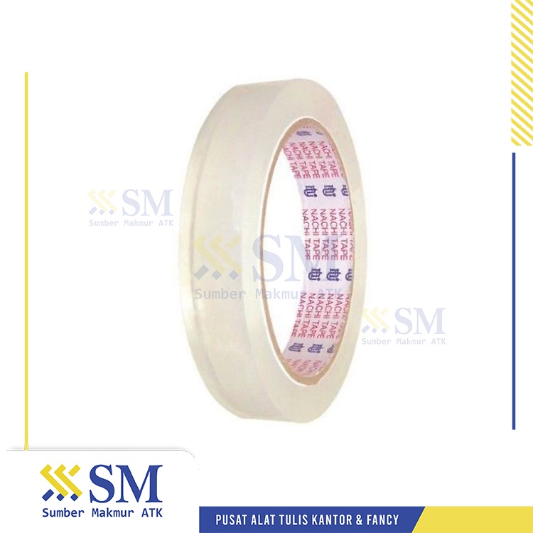 Jual LAKBAN / ISOLASI / TAPE NACHI 1/2 INCH LOSS (12 mm x 72 YARD ...