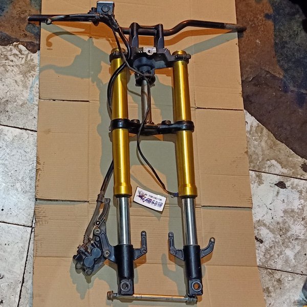 Jual bottem shock shockbreaker depan usd up seat down sgitiga rem set original yamaha xabre x ...
