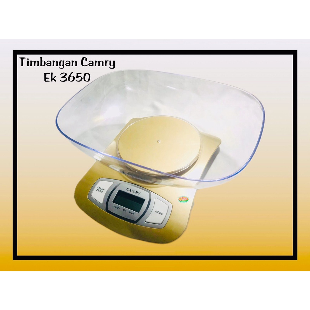 Jual Timbangan Digital Camry Ek 3650 | Shopee Indonesia