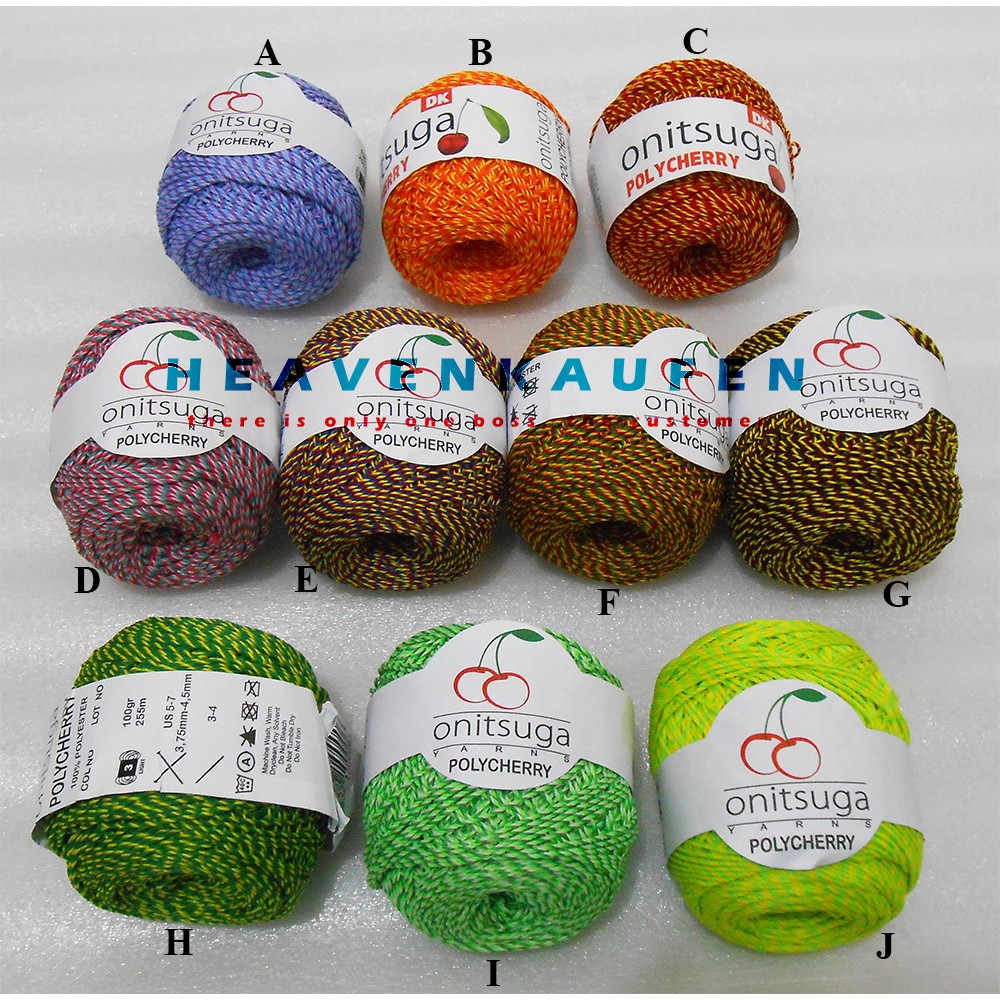 Jual Jual Benang Rajut Sembur (Motif) Harga Per Rol isi 255 meter ...