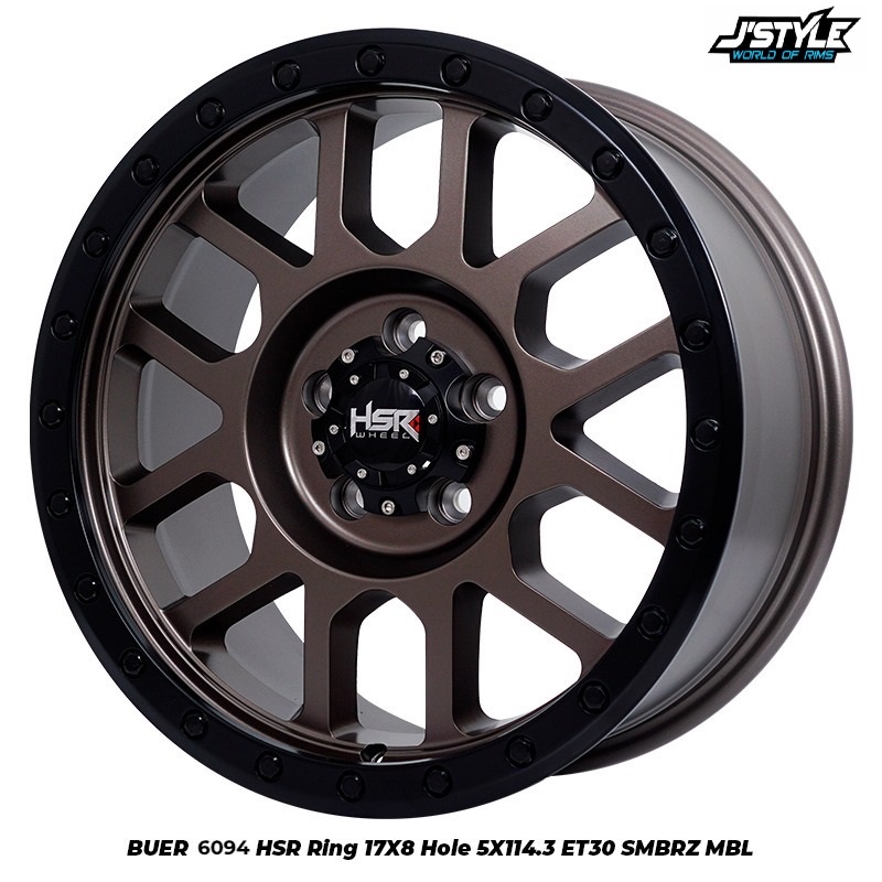 Jual Velg racing mobil HSR Ring 17 untuk Rush Outlander CRV dll ...