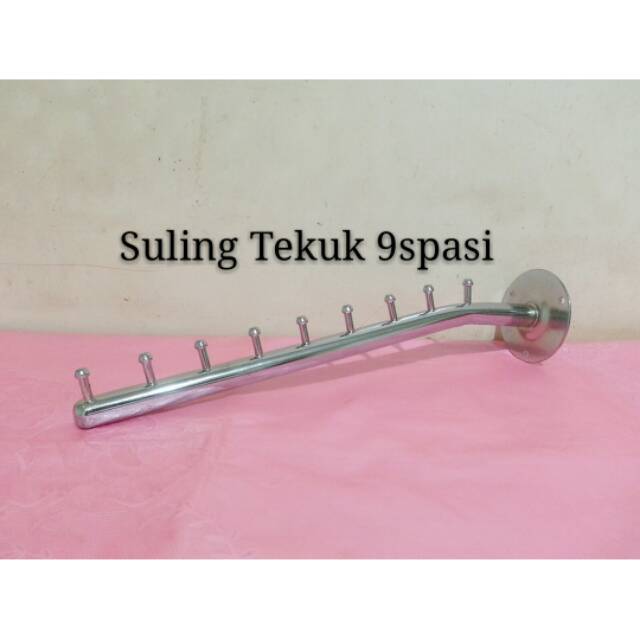 Jual Hanger Suling Tembok Tekuk 9titik | Shopee Indonesia