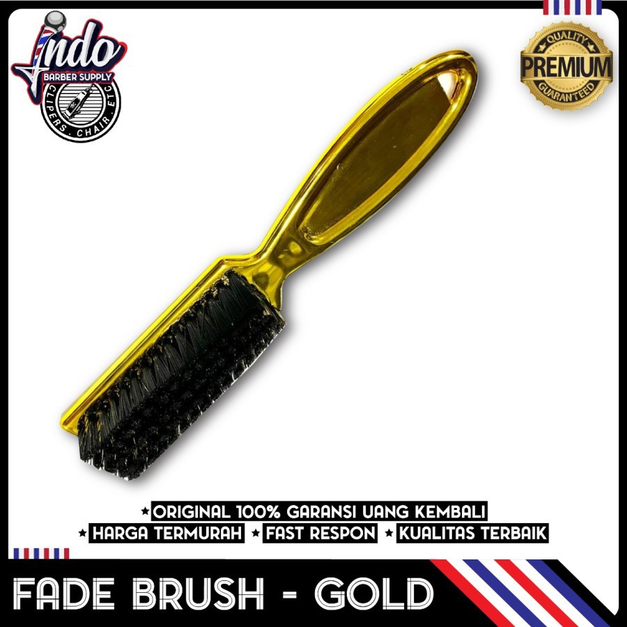 Jual Fade Brush Gold seperti sikat andis kuas pembersih sisa rambut ...