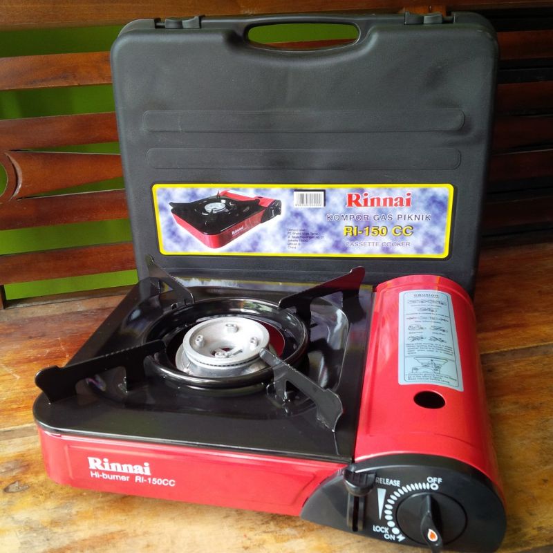 Jual Paket kompor Gas Portable Rinnai RI 150 CC | Shopee Indonesia