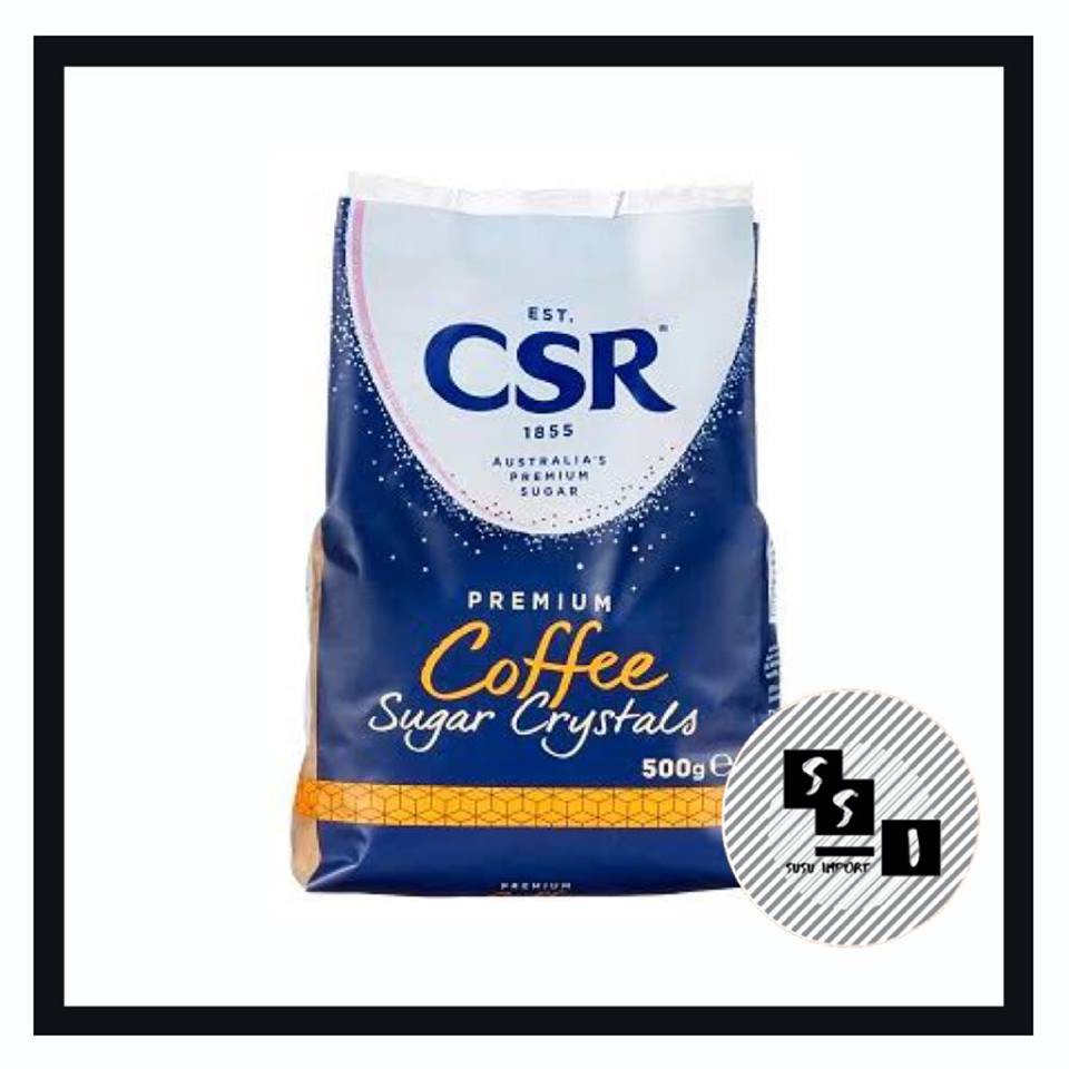 Jual CSR premium Coffee Sugar Crystal / Premium Sugar 500g | Shopee ...