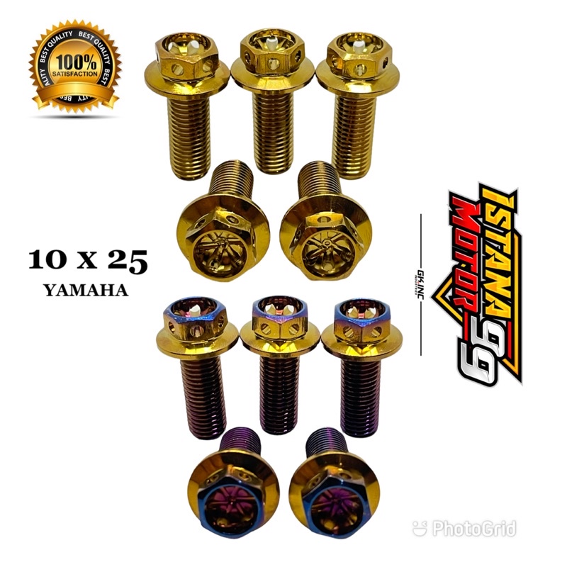 Jual BAUT PROBOLT SAMBUNGAN BREKET KALIPER BAUT SAMBUNGAN BREKET KALIPER FLOWER PROBOLT 10 x 25 ...