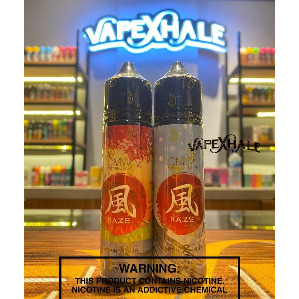 Jual LIQIUD FREEBASE KAZE SERIES (60ml) | Shopee Indonesia
