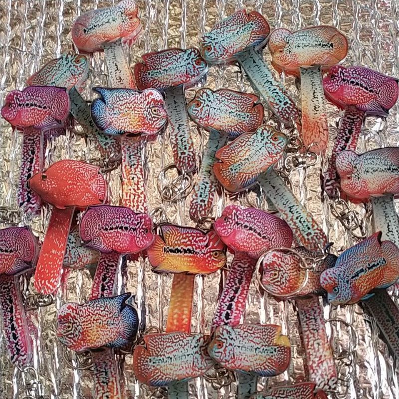 Jual Wayang Louhan/Untulan Louhan(untuk ikan louhan agar semakin aktip ...