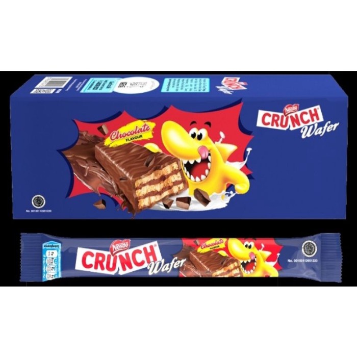 Jual NESTLE CRUNCH WAFER CHOCOLATE 80 GR | Shopee Indonesia