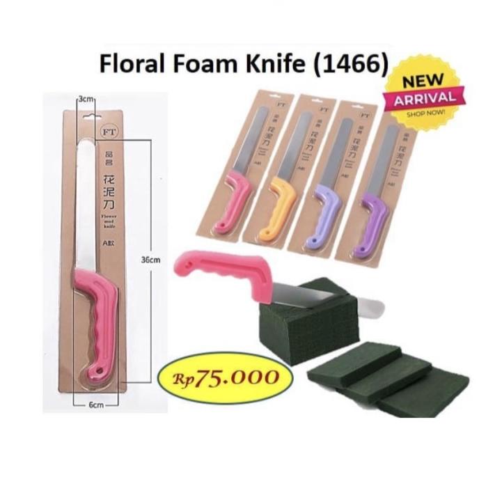 Jual Floral Foam Knife / Pisau Potong Foam Busa Bunga/ art knife (1466 ...
