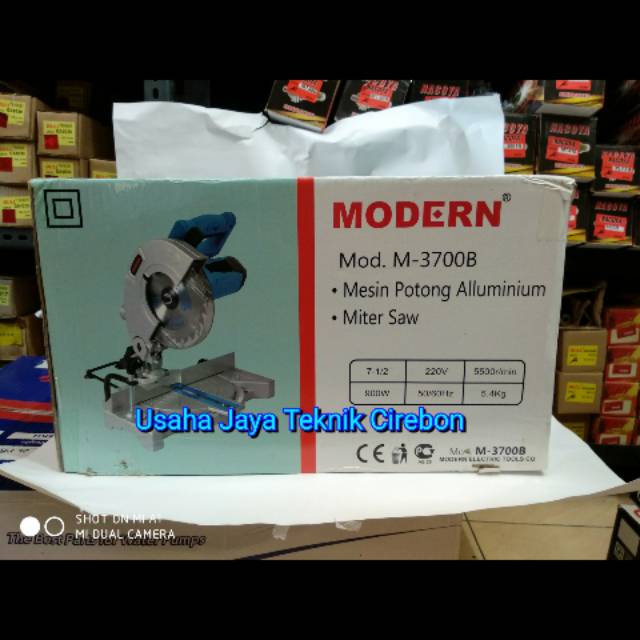 Jual Mesin Miter Saw 7inch Modern M3700B | Shopee Indonesia